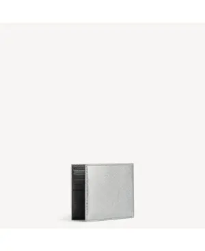 Balenciaga Passport Square Folded Wallet - Silver