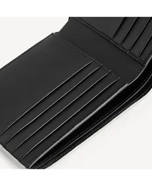 Balenciaga Passport Square Folded Wallet - Silver