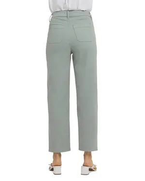 NYDJ Kasey Stovepipe Ankle Pants - Mistletoe