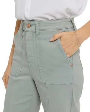 NYDJ Kasey Stovepipe Ankle Pants - Mistletoe