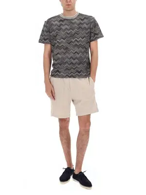 Missoni T-shirt In Cotone - Multicolour