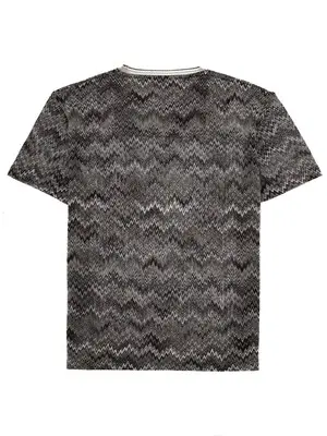 Missoni T-shirt In Cotone - Multicolour