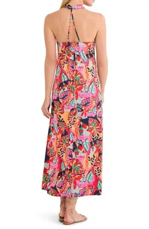 NIC+ZOE Kauai Garden Lorin Halter Neck Dress