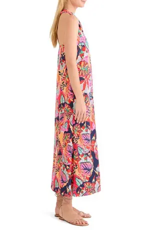 NIC+ZOE Kauai Garden Lorin Halter Neck Dress