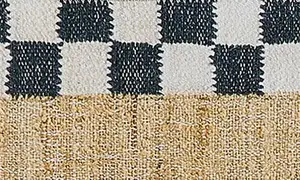 MACKENZIE-CHILDS Naturals Check Washable Rug