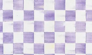 MACKENZIE-CHILDS Checkerboard Machine Washable Runner Rug