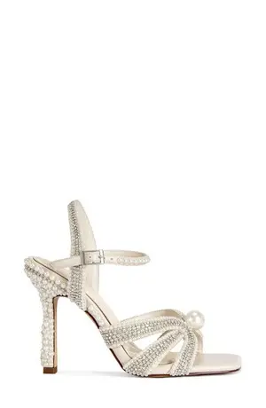 AZALEA WANG Elara Ankle Strap Sandal