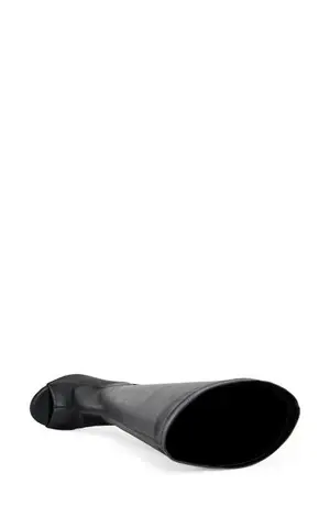 AZALEA WANG Ilyssa Peep Toe Boots