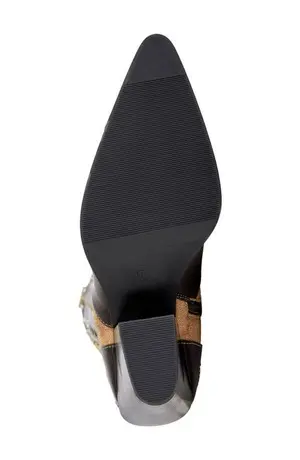 AZALEA WANG Flutter Knee High Western Boot