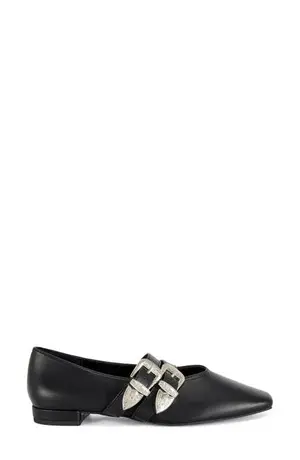 AZALEA WANG Marius Flat - Black