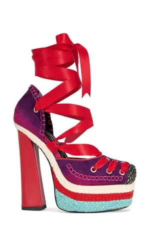 AZALEA WANG Fonteyn Platform Sandals