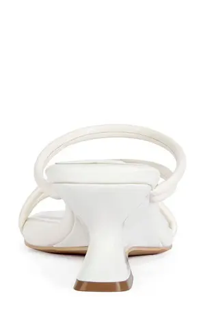 AZALEA WANG Genna Wedge Slide Sandal - Bone