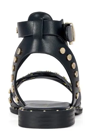 AZALEA WANG Whistler Ankle Strap Sandal - Black