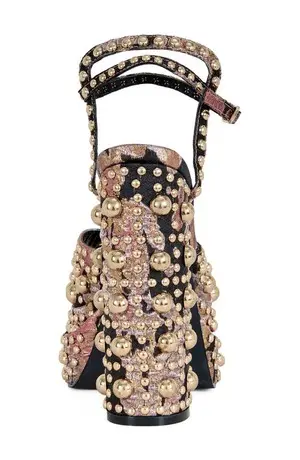 AZALEA WANG Hananiah Studded Platform Sandal