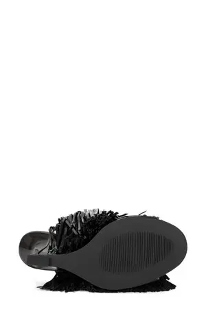 AZALEA WANG Vailyn Fringe Sandal