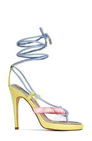 AZALEA WANG Somerset Ankle Wrap Sandal