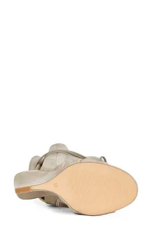 AZALEA WANG Vailen Open Toe Wedge Bootie