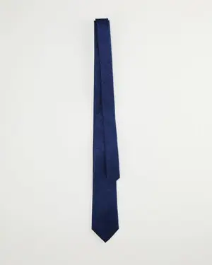 KNOTTERY & CO Bark Weave Silk Jacquard Standard Neck Tie