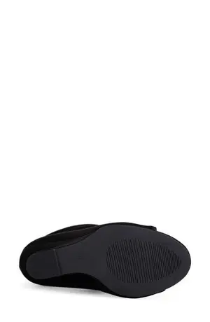 AZALEA WANG Marin Peep Toe Bootie - Black