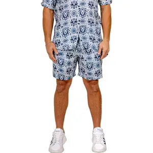 MACEOO Marthyr Drawstring Shorts - Blue