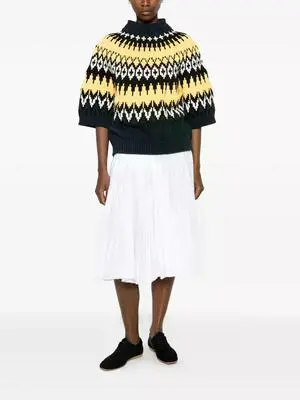 N°21 Patterned Round-neck Sweater