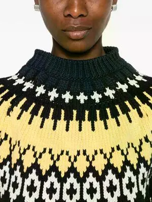 N°21 Patterned Round-neck Sweater