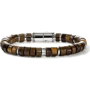 John Hardy Heishi Beaded Bracelet - Silver