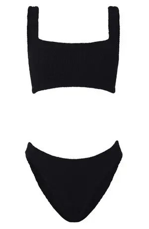 Hunza G Xandra Two-piece Bikini - Black