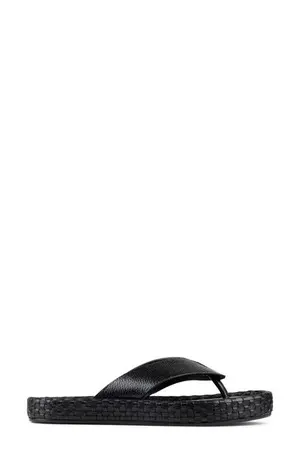 DONALD PLINER Dasara Platform Flip Flop - Black