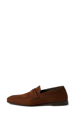 Zegna Secondskin Driving Loafer - Light Brown