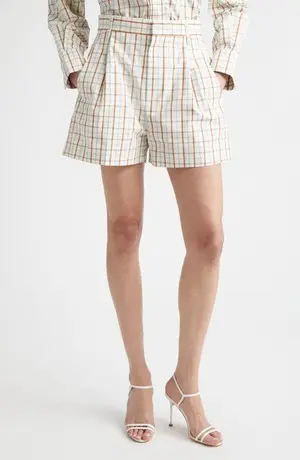 Victoria Beckham Button Detailed Shorts For Women