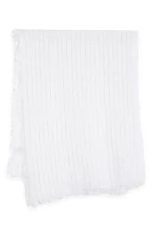 Eileen Fisher Stripe Organic Linen Scarf