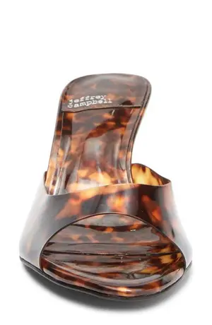 Jeffrey Campbell Spy-kid Slide Sandal - Tortoise