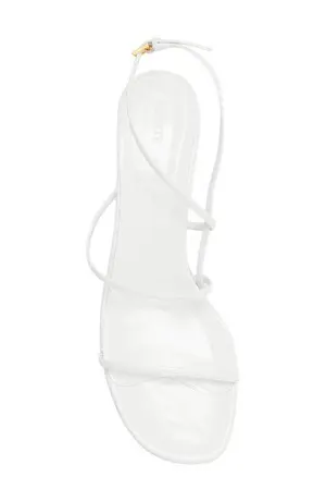 Khaite Loop Kitten Heel Sandal - Chalk