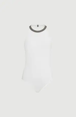 Brunello Cucinelli One-piece Swimsuit - White