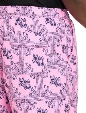 Psycho Bunny Big & Tall Allover Swim Trunks