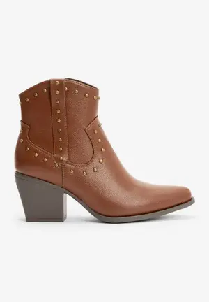 COMFORTVIEW The Hattie Bootie - Brown