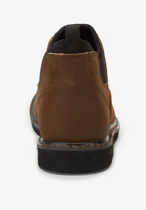 KINGSIZE Boulder Creek Pull-on Leather Boots - Brown