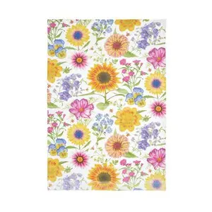 C&F HOME Spring Blooms Sunflower Cotton Kitchen Dishtowel