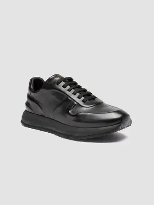 Officine Creative Perspective 001 Leather Oxford Sneakers