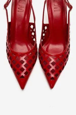PROLOGUE SHOES Jever Stiletto Pump - Red