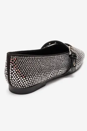 PROLOGUE SHOES Clive Embellished Ballet Flat