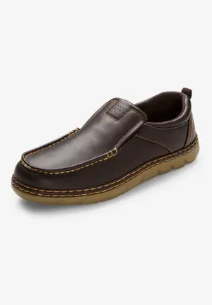 KINGSIZE Casual Leather Slip-on Shoes