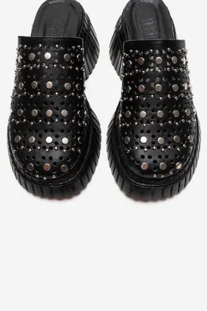 FOREVER & ALWAYS SHOES Harlow Leather Platform Sandals