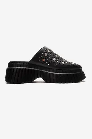 FOREVER & ALWAYS SHOES Harlow Leather Platform Sandals