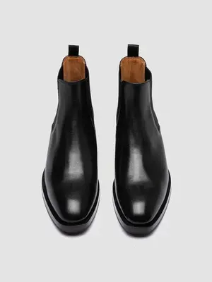 Officine Creative Ortega 003 Leather Chelsea Boots - Black