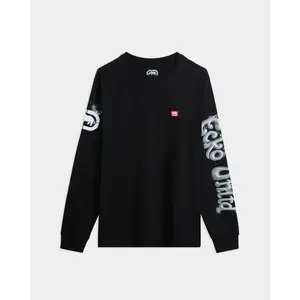 ECKO Blowing Smoke Long Sleeve Tee