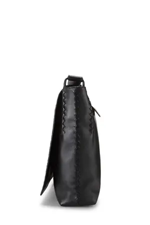 Bottega Veneta Intrecciato Flap Pocket Messenger Bag
