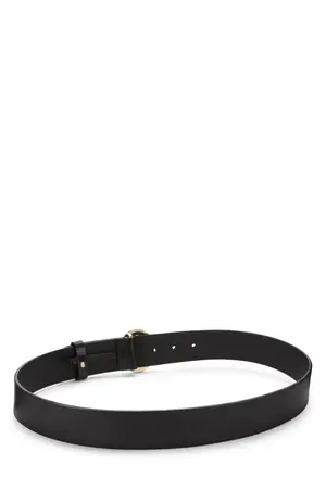 Gucci G Buckle Leather Belt
