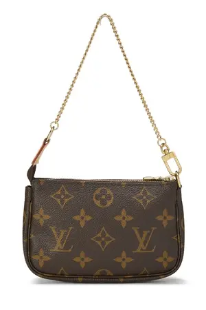 LOUIS VUITTON Monogram Pochette - Brown